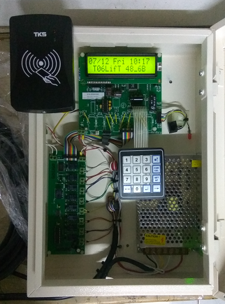 Elevator Access Control / Akses Kontrol Lift 8 Lantai - Blanjamesin